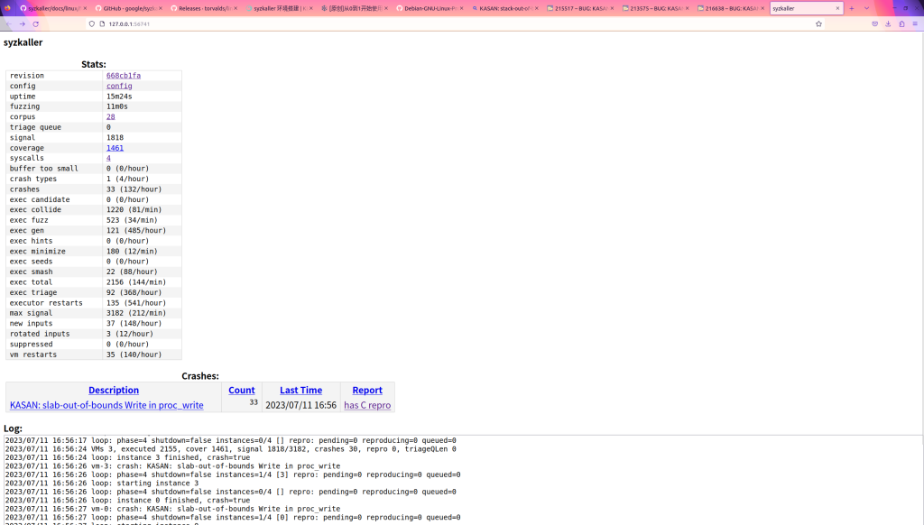 syzkaller 0x00> Kernel Fuzzing Getting Started – a39's Blog
